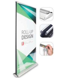Luxury double side rollup - Ushow Displays